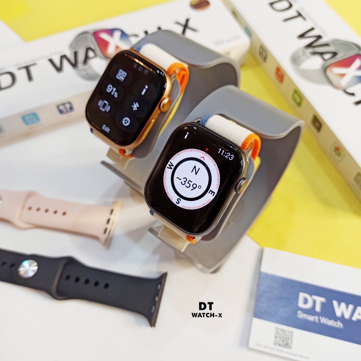 ساعت هوشمند DT Watch X مربعی - عباسی شاپ